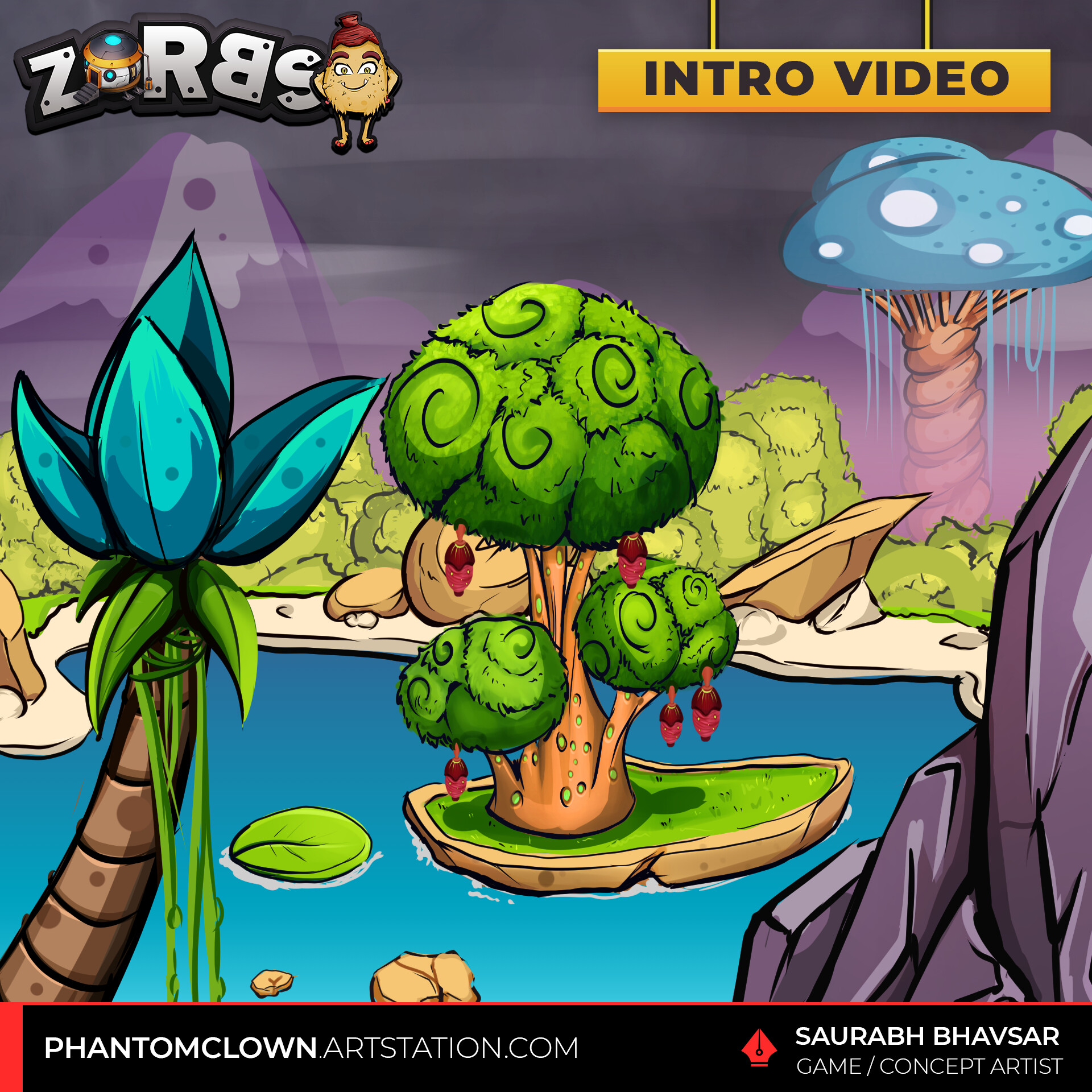 ArtStation - Zorbs Cinematic Intro