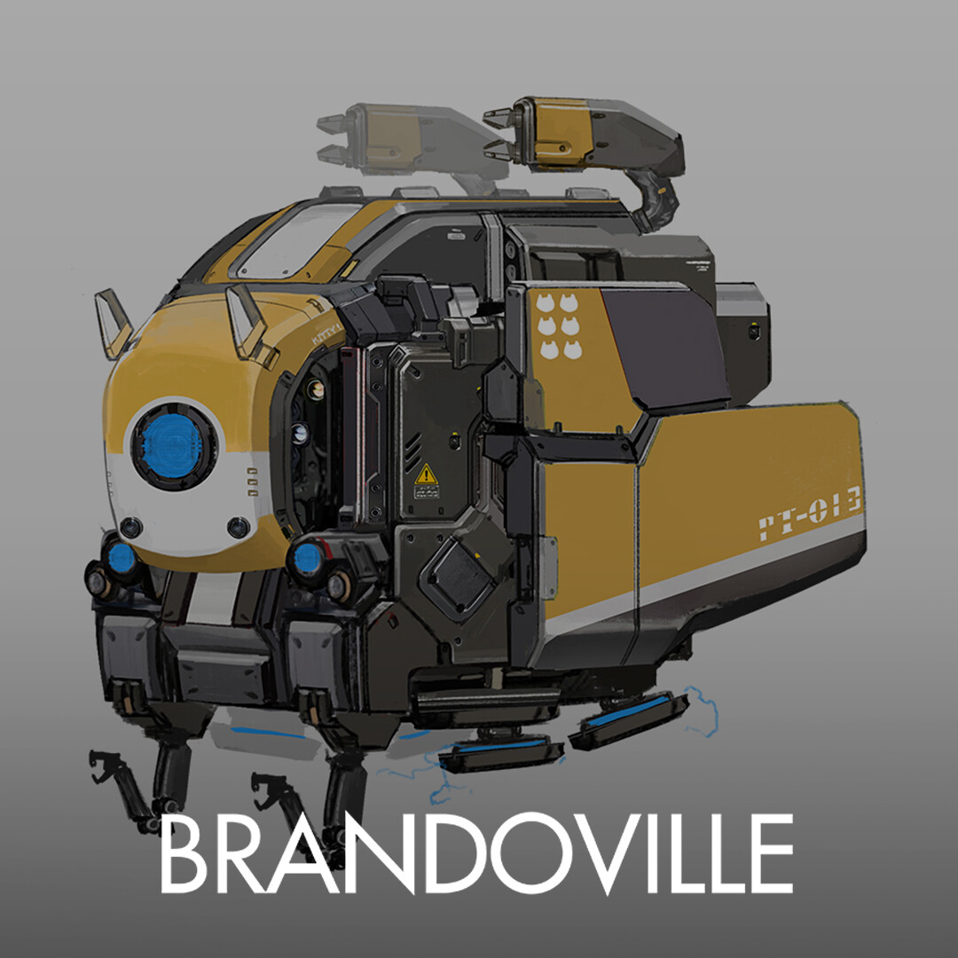 ArtStation - Project: The Hole | Drone PT-013 Type Cat