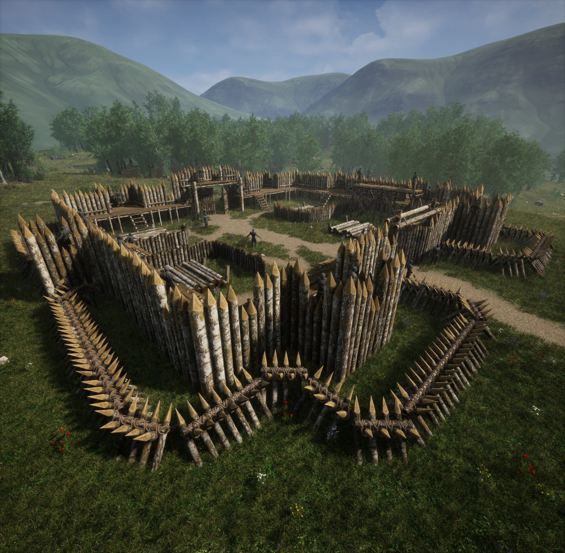 ArtStation - Modular Fort Pack