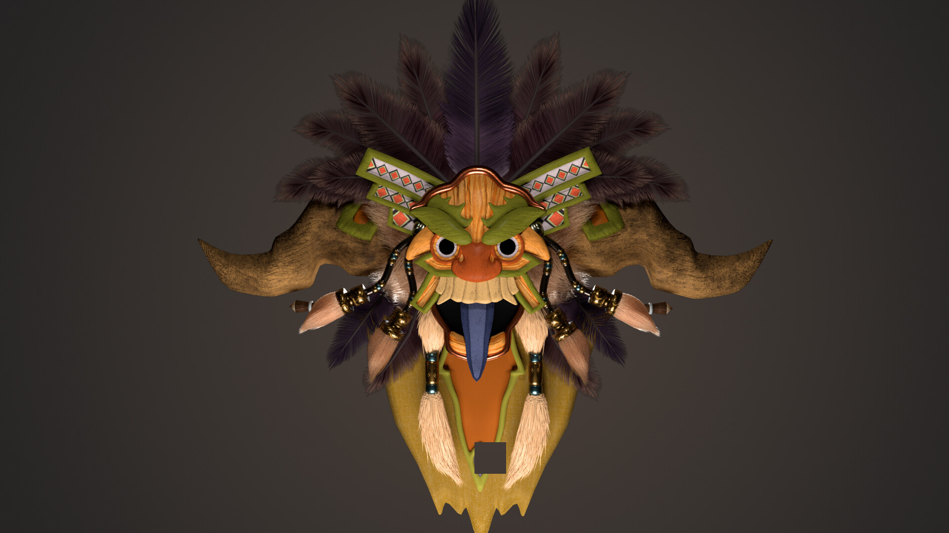 ArtStation - Tribal Mask