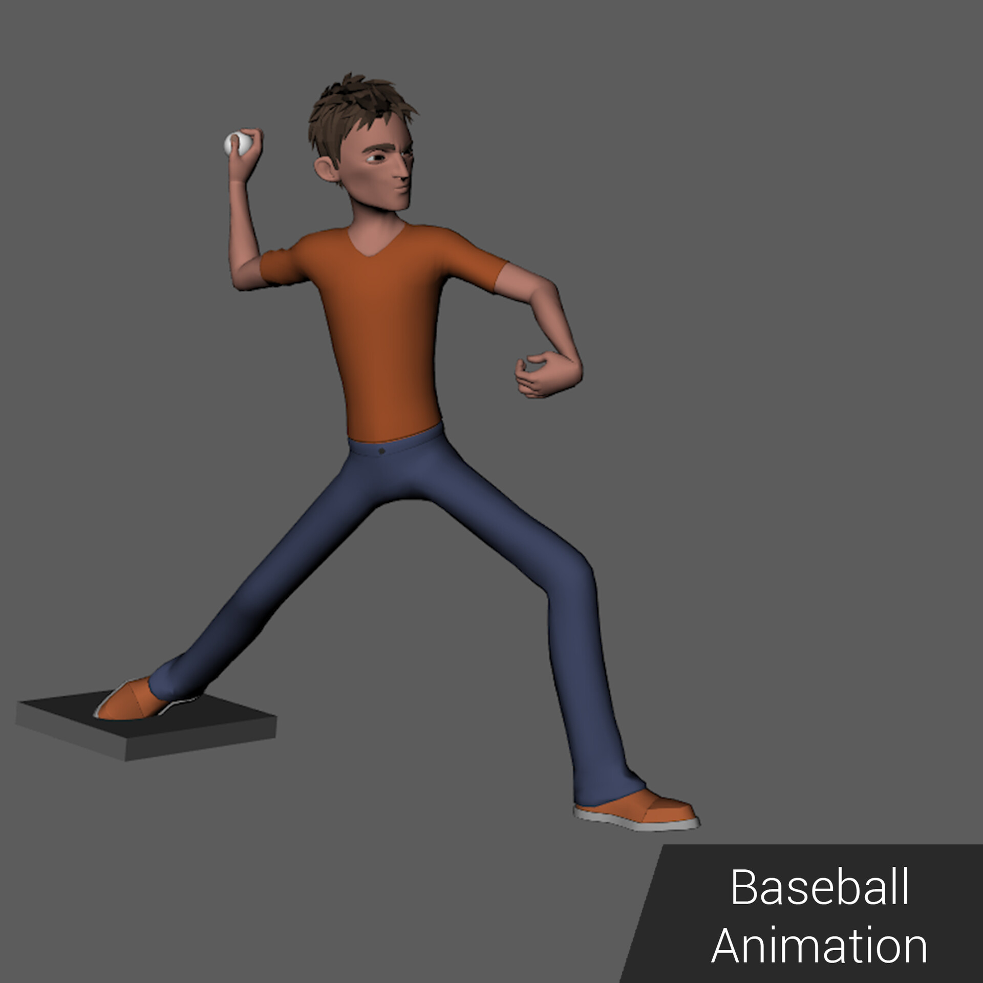 ArtStation - Baseball Thow.
