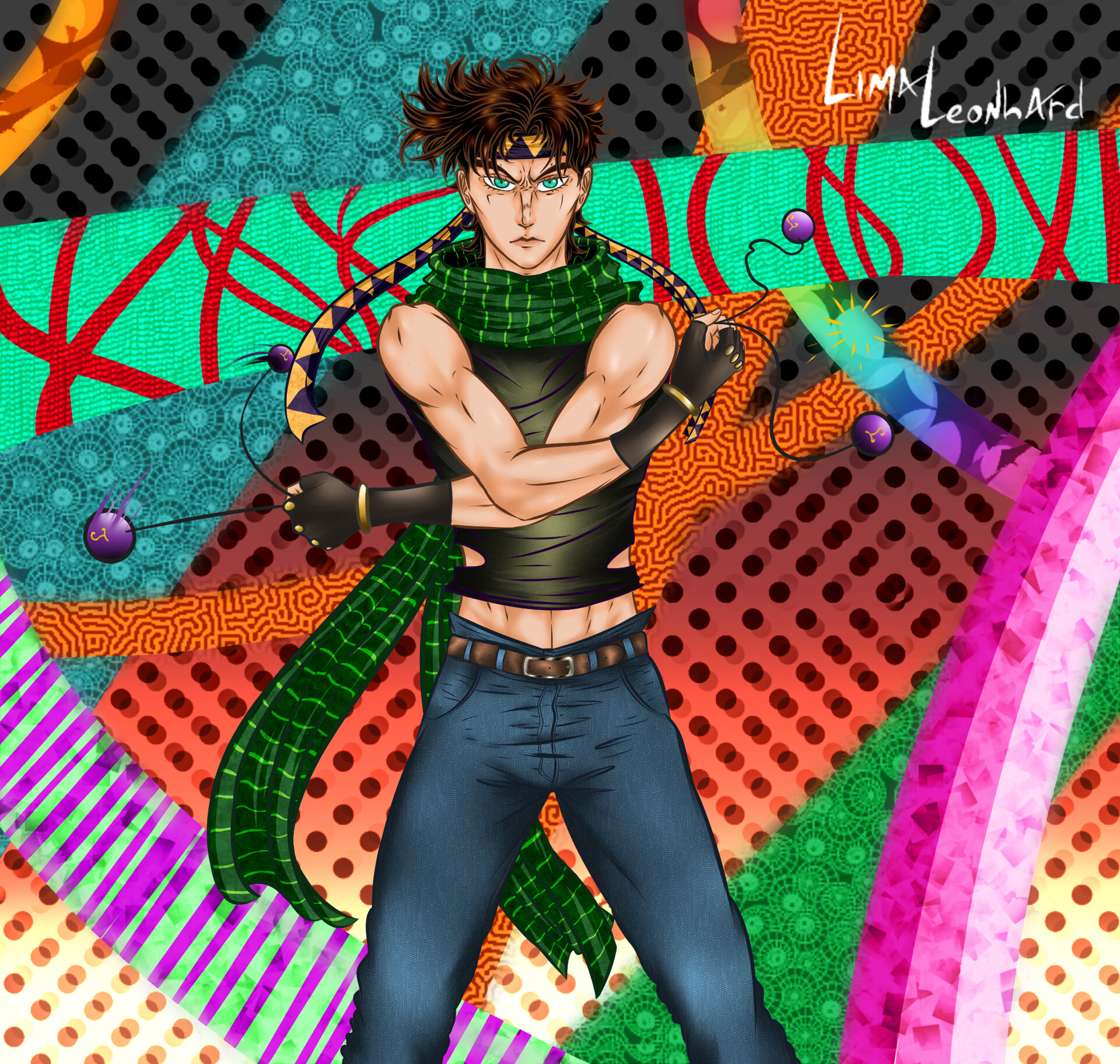 ArtStation - Joseph Joestar Fanart - Jojo Bizarre Adventure ...