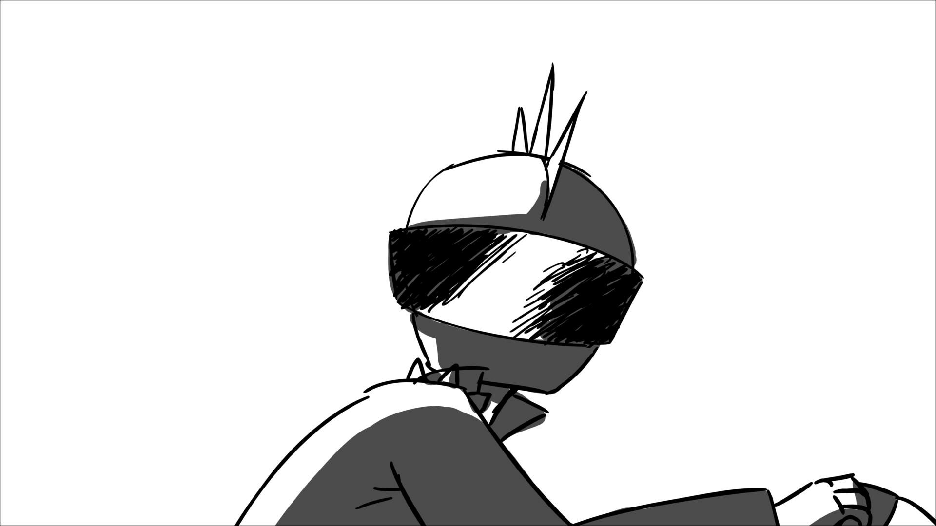 ArtStation - Motorcycle Ballet Storyboard