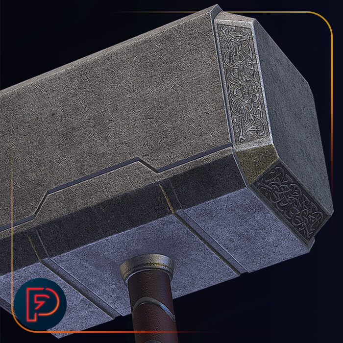 ArtStation - Thor - Mjolnir