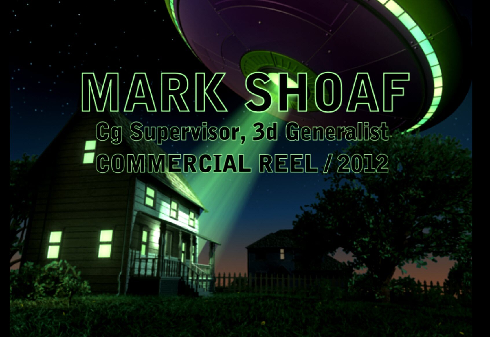 ArtStation - Commercial Demo Reel 2012: Cg Generalist and Cg Supervisor