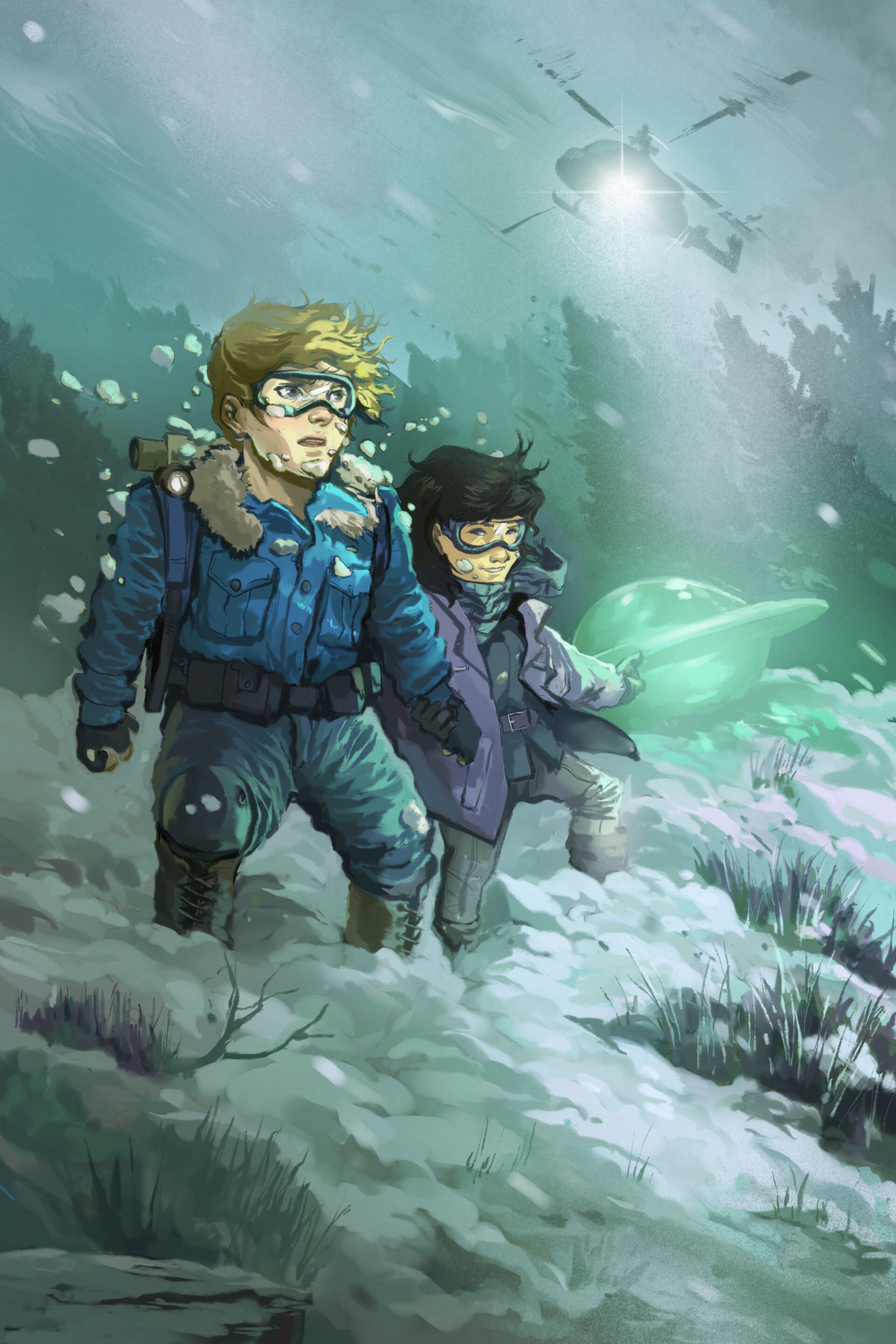 ArtStation - Zane Powers and Zeta Reticulans