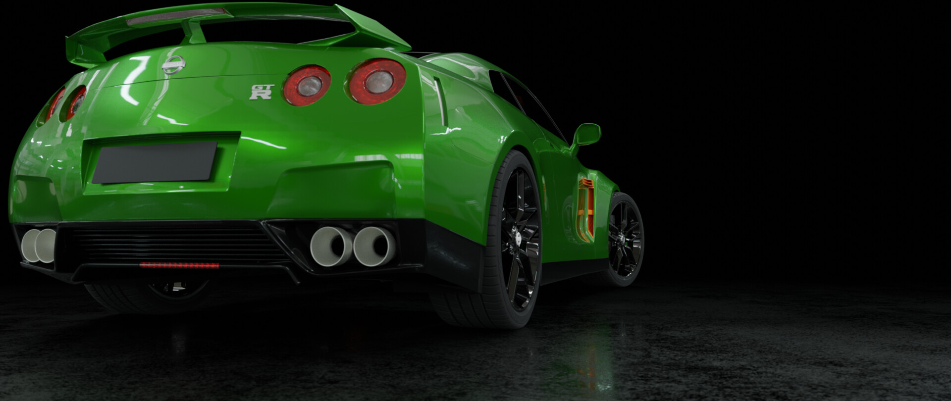 ArtStation - Nissan GTR R35