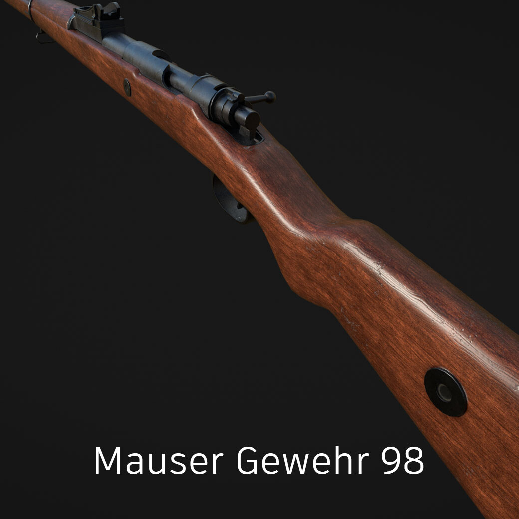 ArtStation - Mauser Gewehr 98