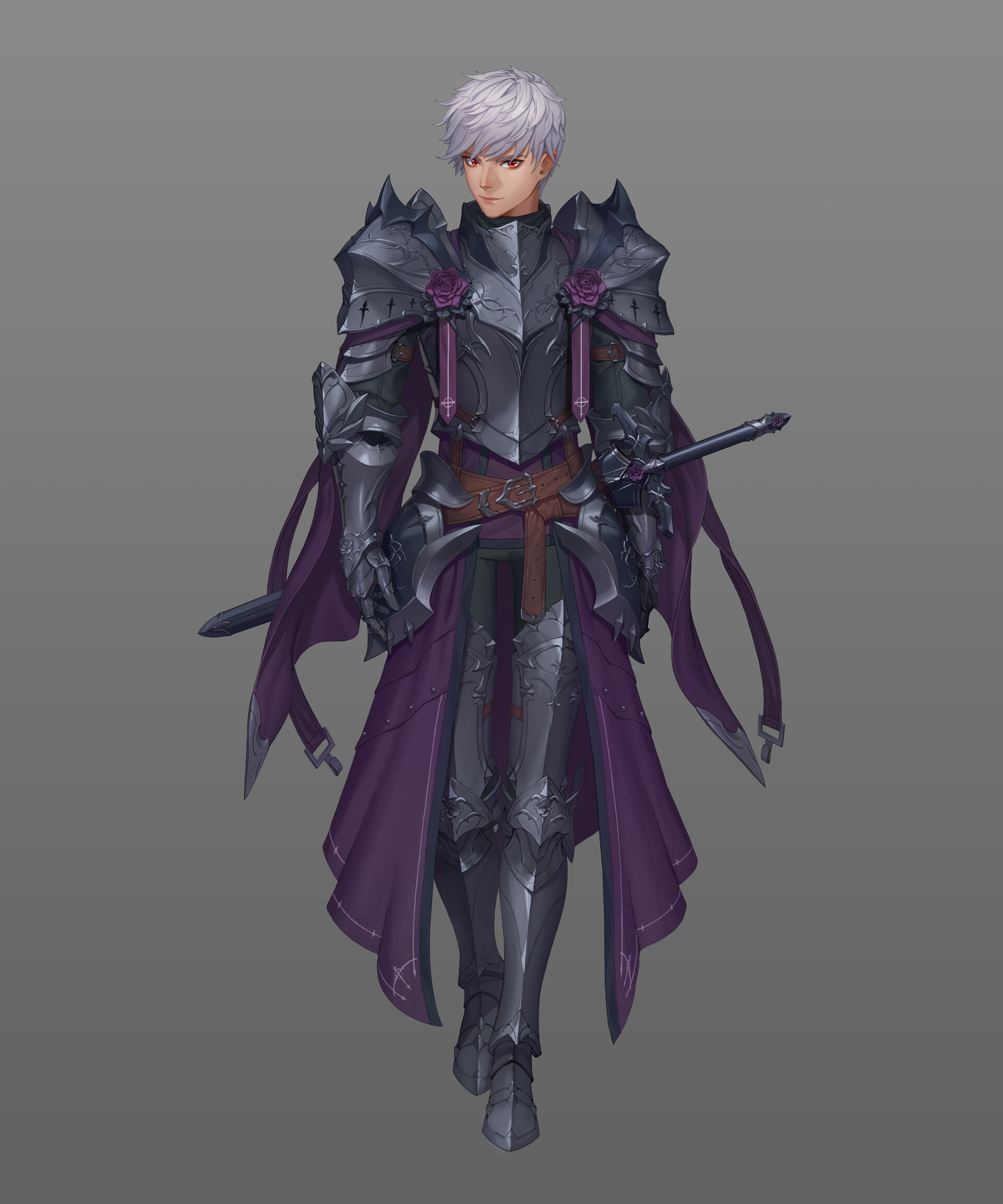 ArtStation - Black Rose Knight