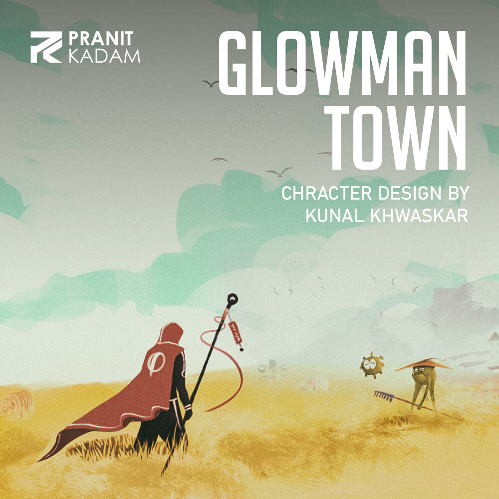 ArtStation - Glowman Town