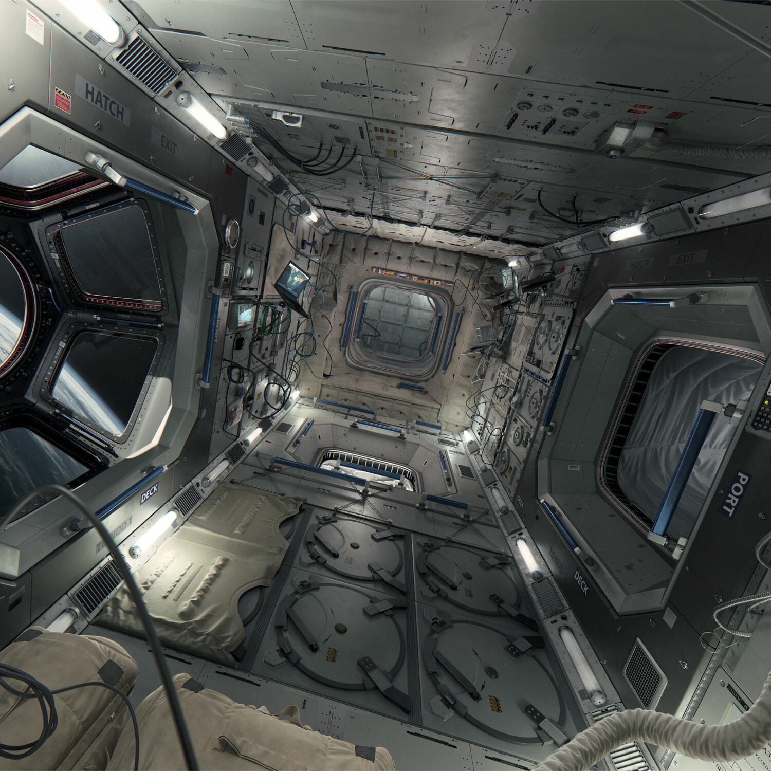 ArtStation - CGI Space Station