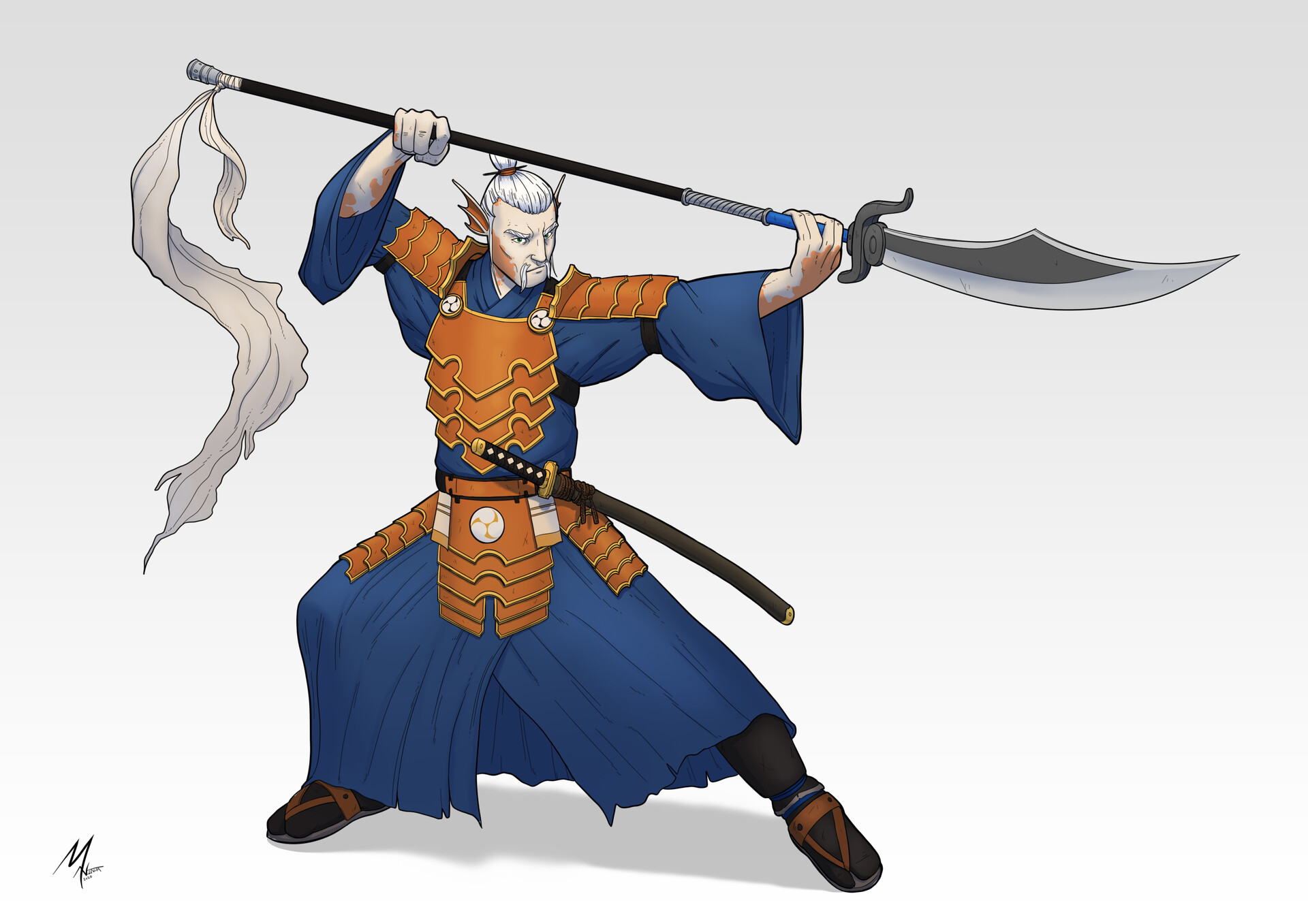 ArtStation - The Koi Samurai