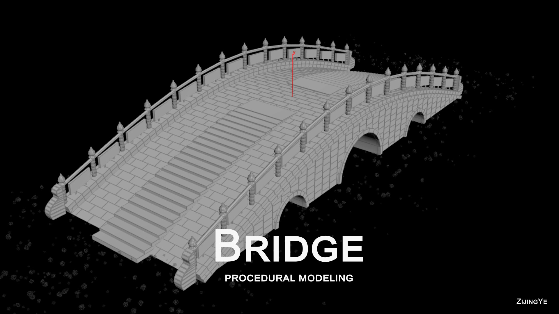 ArtStation - ProceduralModeling Bridge
