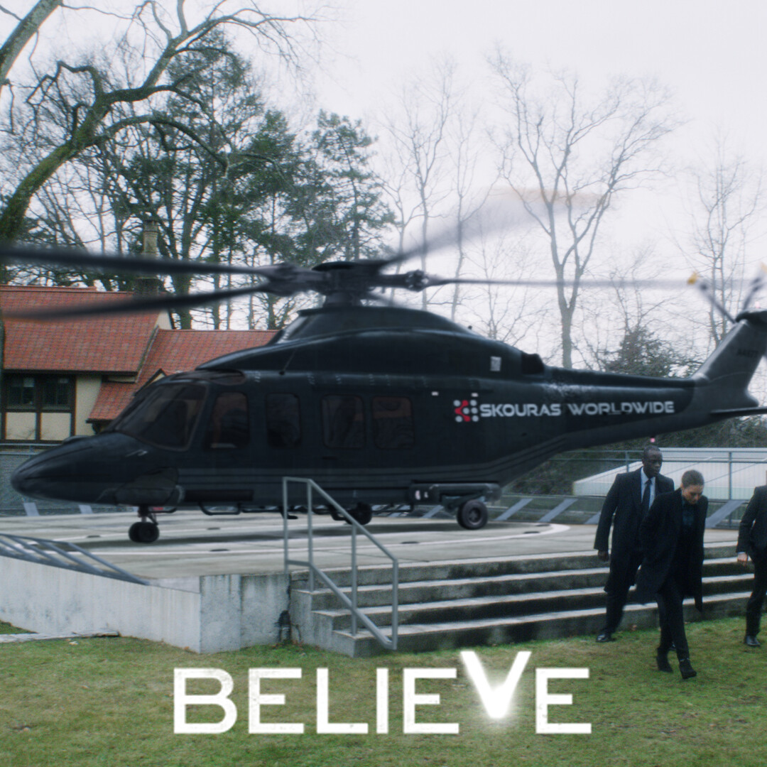 ArtStation - Believe VFX Helicopter