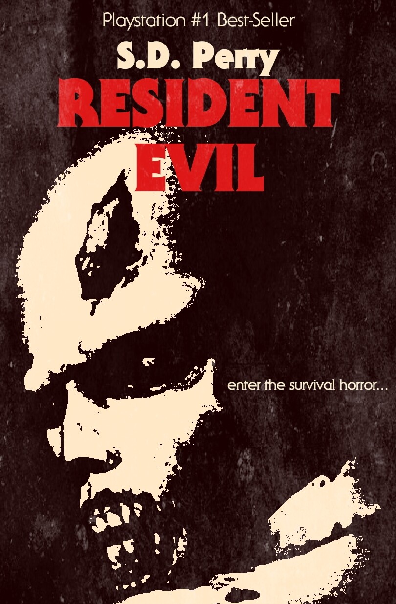 ArtStation - Resident Evil Vintage style Book covers