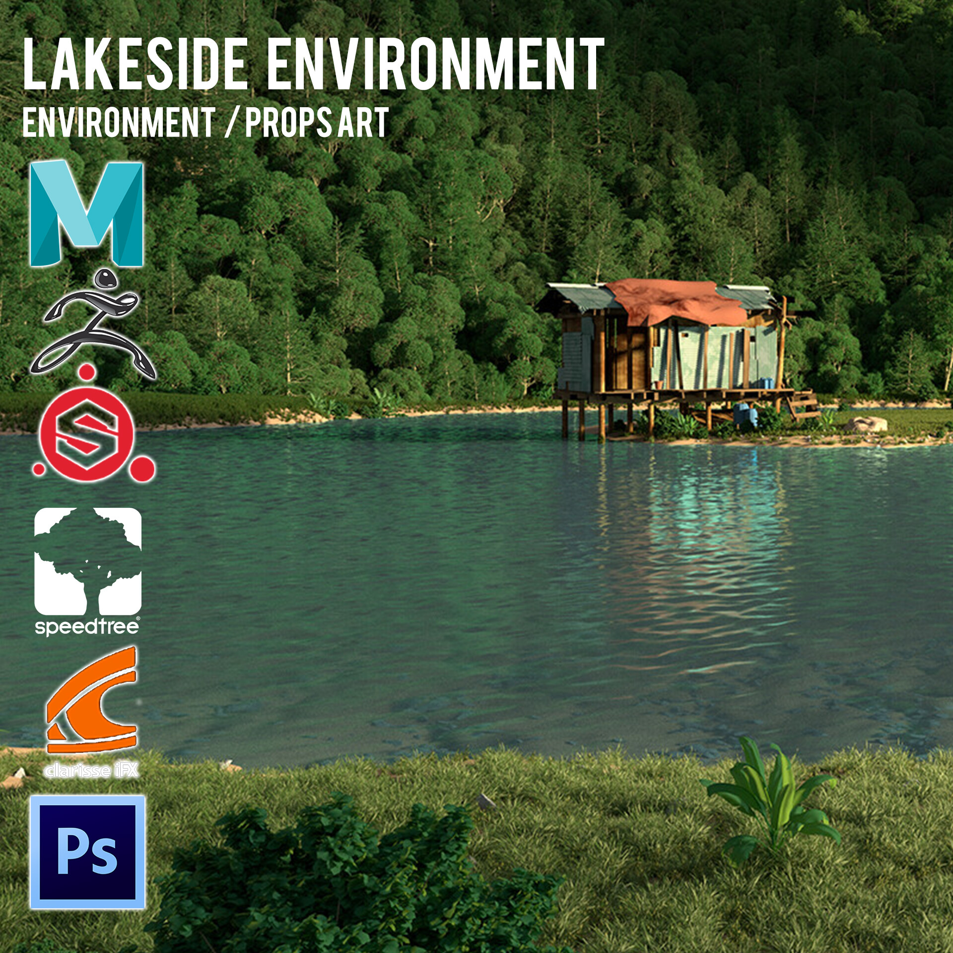 ArtStation - Lakeside Environment