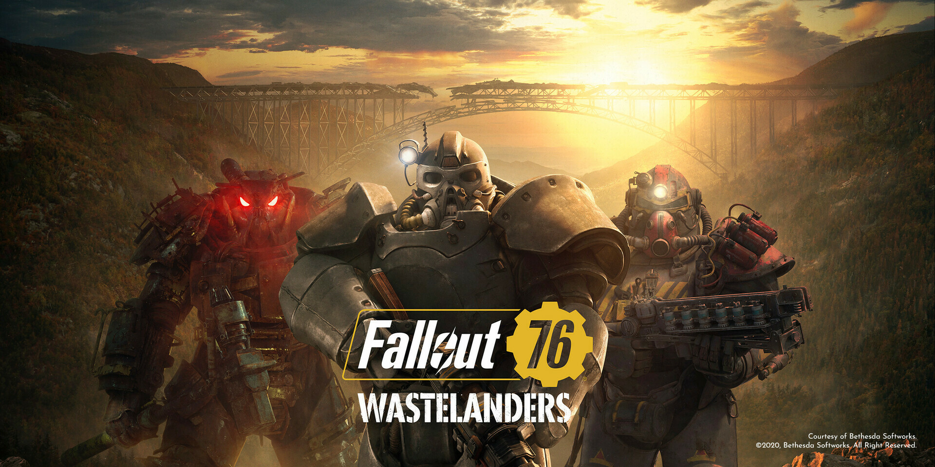 ArtStation - Fallout 76: Wastelanders Power Armor Keyart