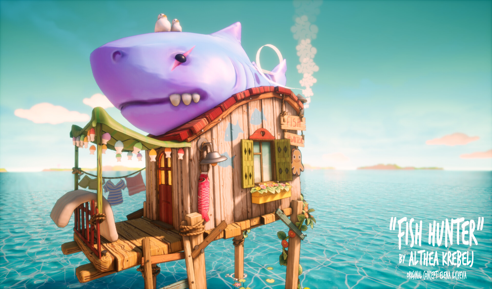 ArtStation - Fish Hunter