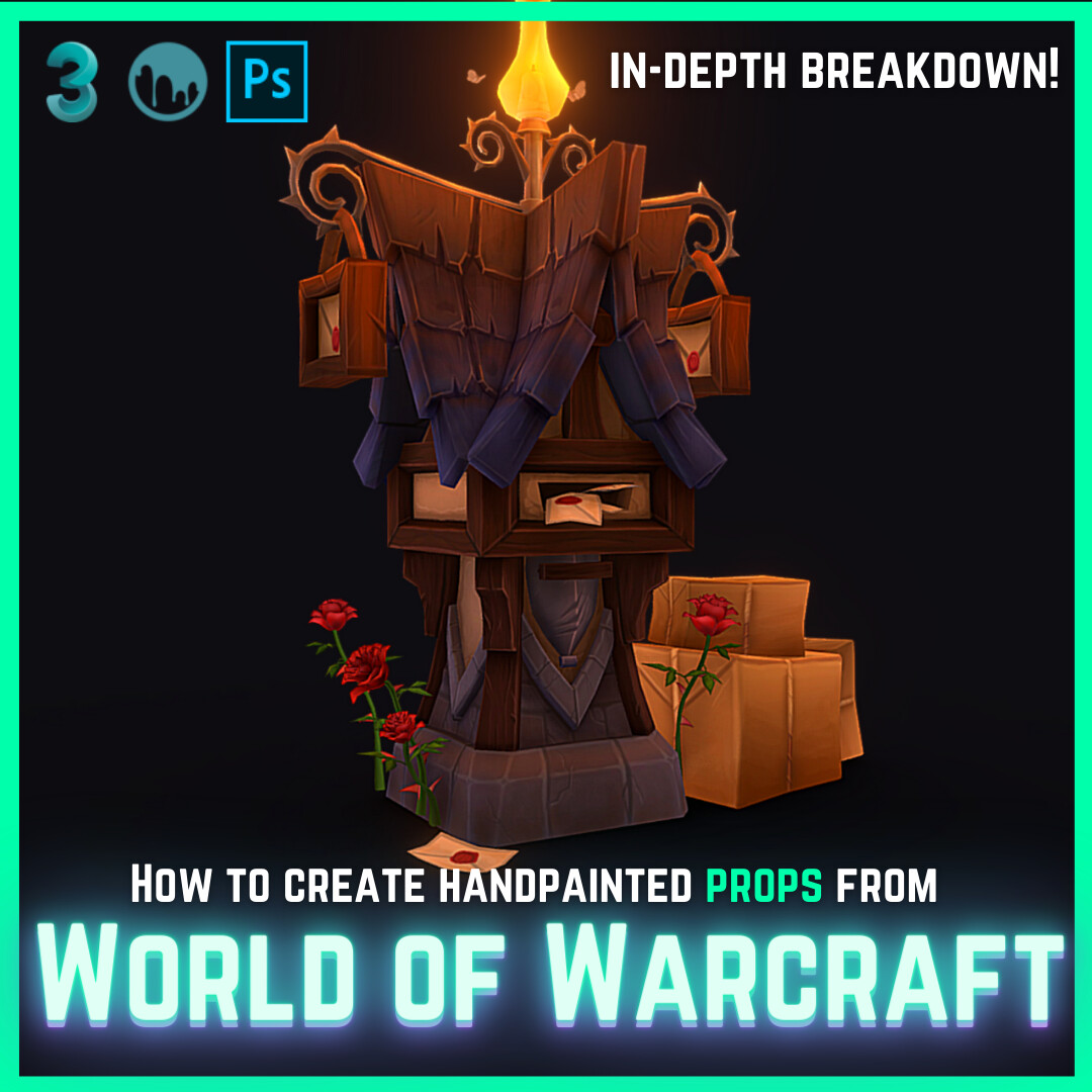ArtStation - [TUTORIAL] Handpainted Textures Guide: How to Create WoW ...