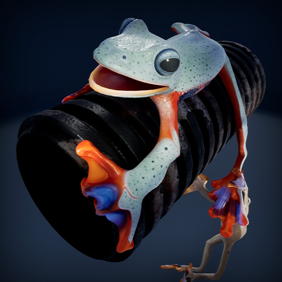 ArtStation - Frogs