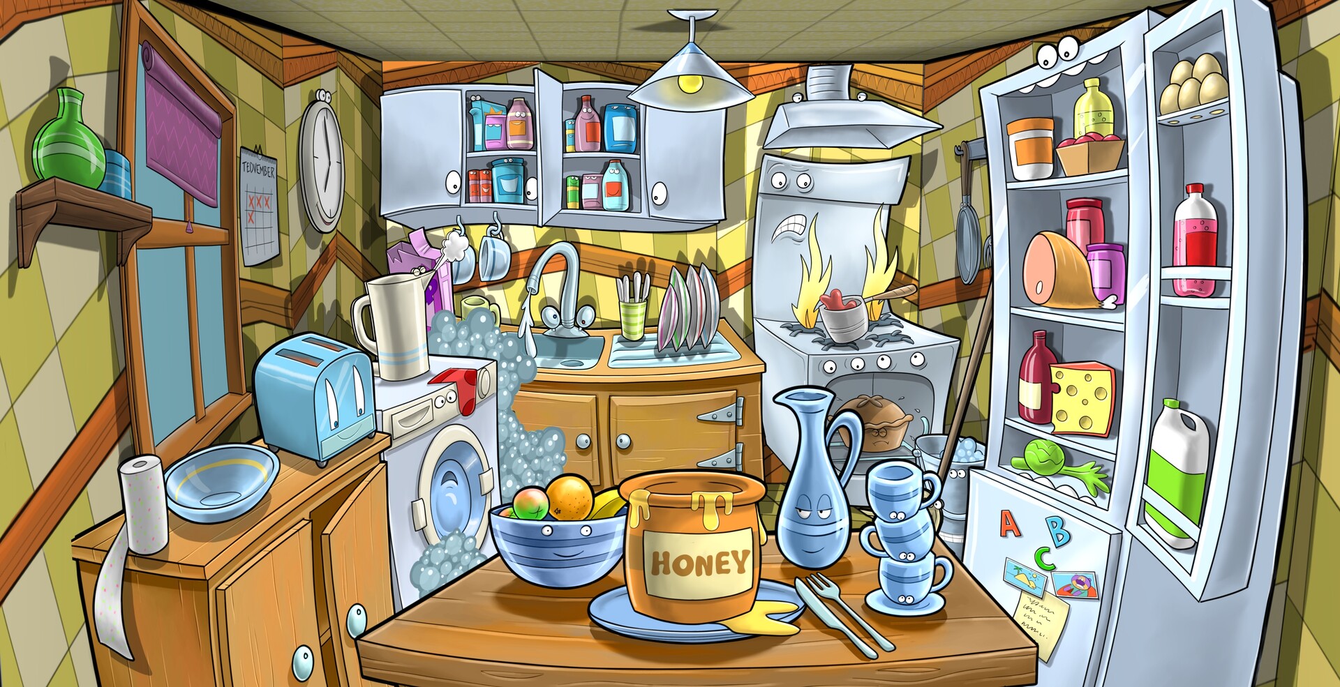 ArtStation - Crooked House