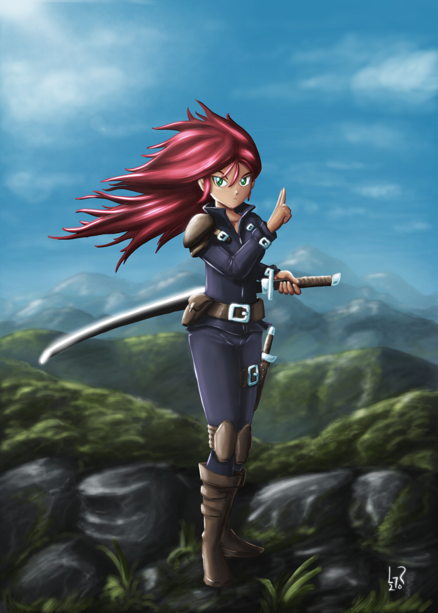 ArtStation - Werewolf hunter