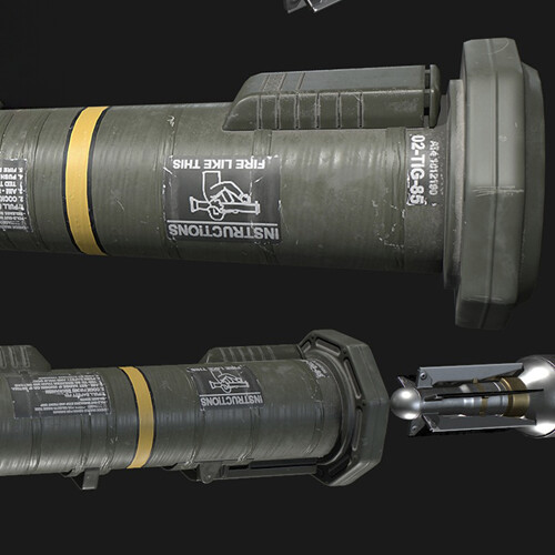 ArtStation - Call of Duty: Modern Warfare Remastered AT4