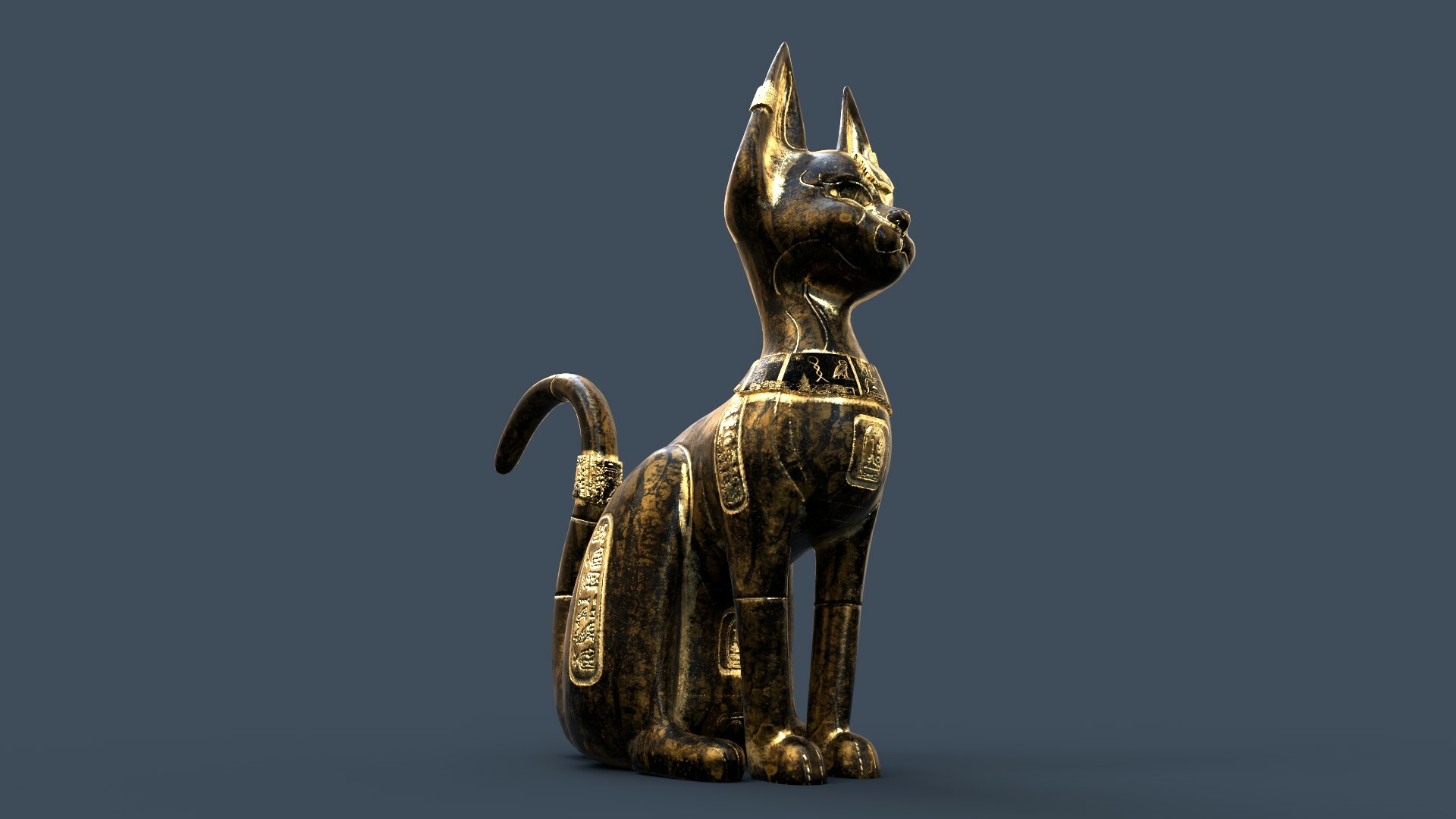 ArtStation - Anubis Cat