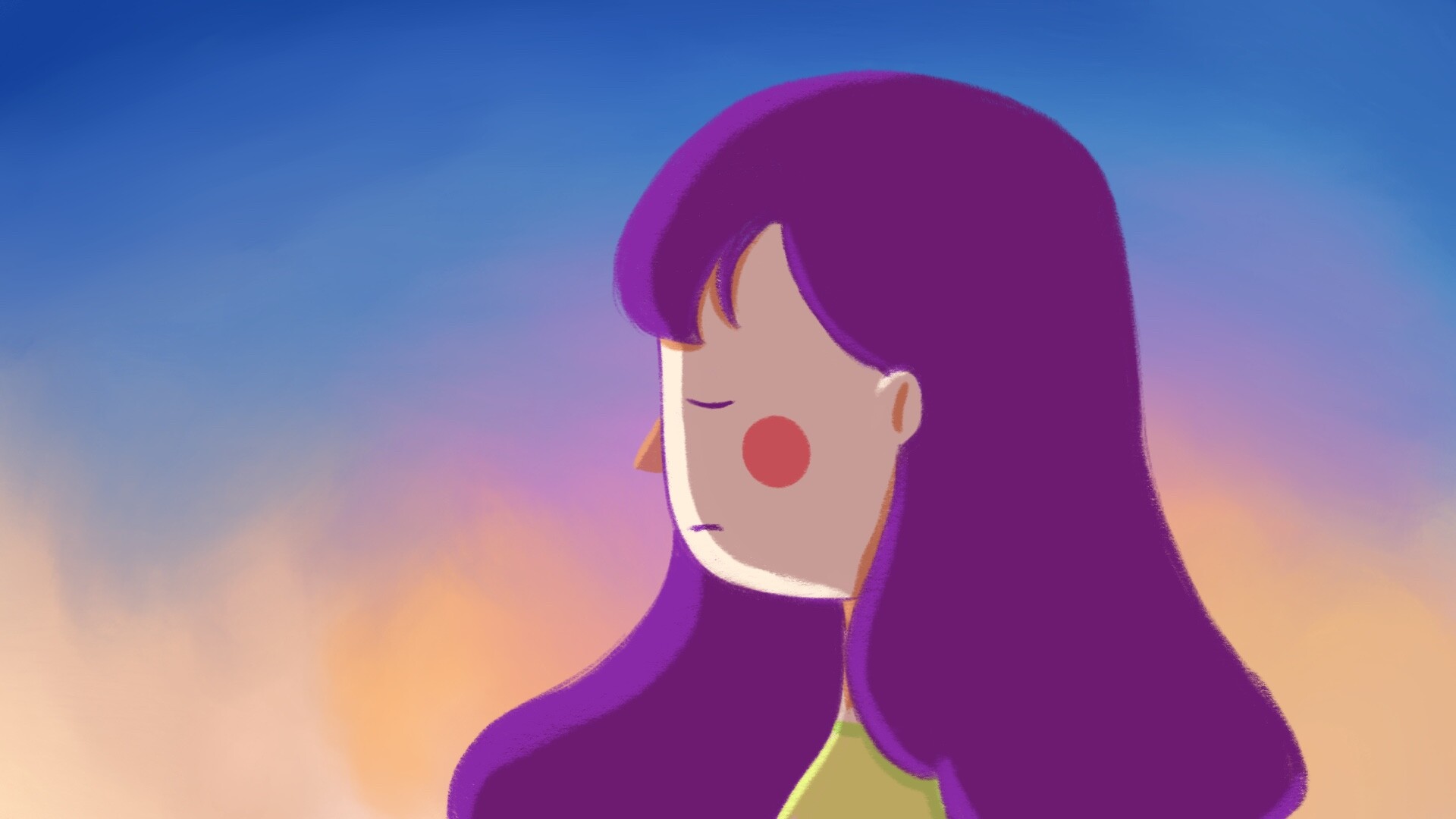 Clarice Natasha (AllyClarry) - Character Sheet Concept Art (By The Sea - 2019)