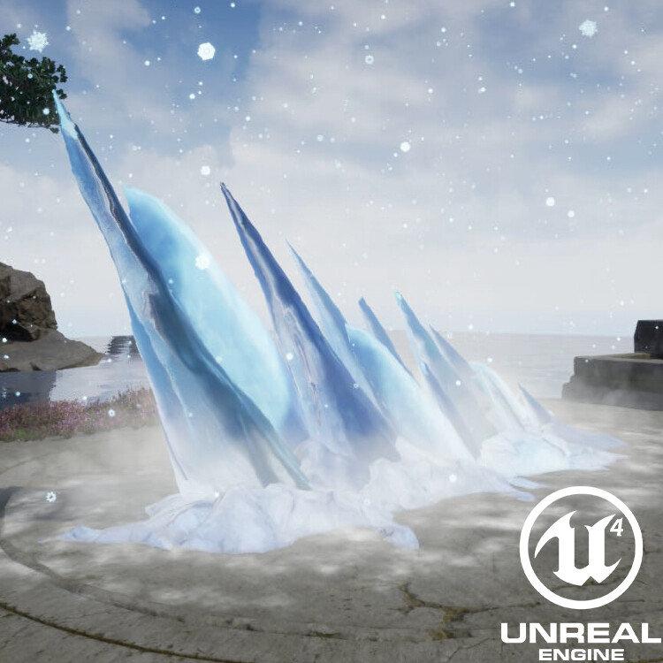 ArtStation - Magic Spikes (Reworked) - UE4 VFX