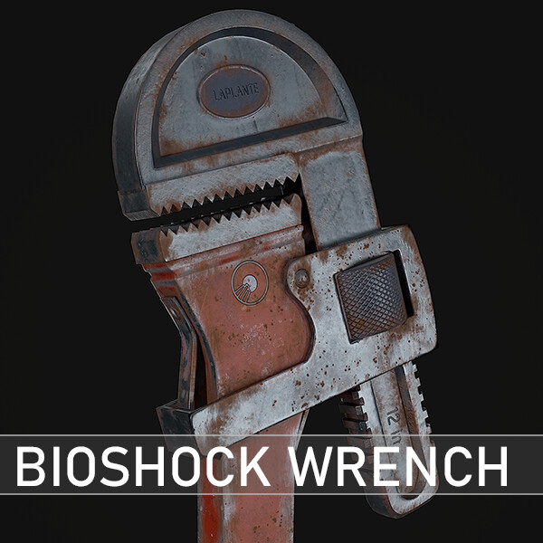 ArtStation - Bioshock Wrench - Fan Art