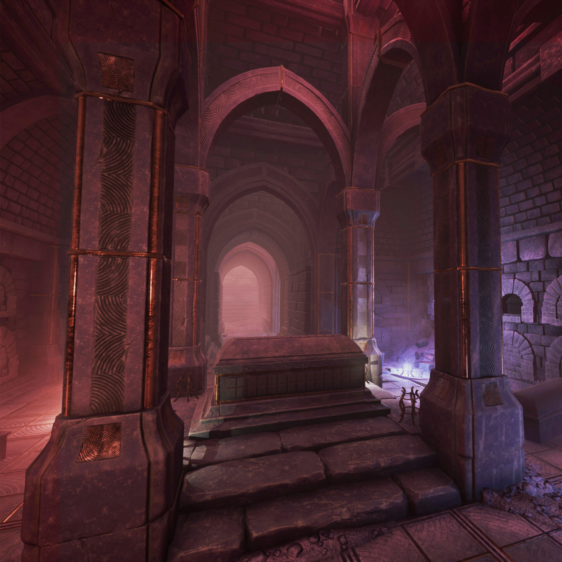 ArtStation - Gothic/Fantasy Catacombs Environment kit