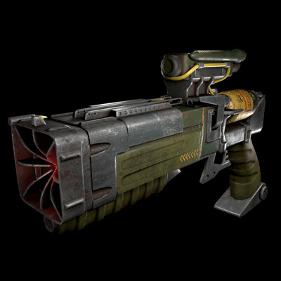 ArtStation - Laser Pistol