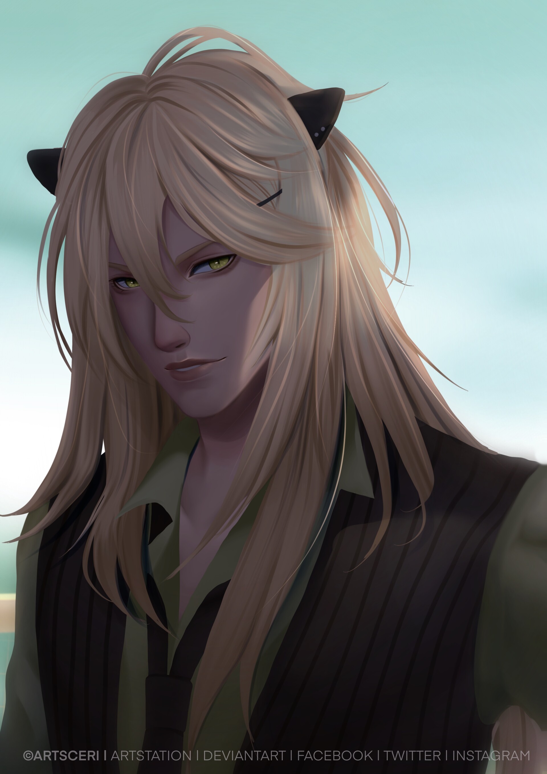 ArtStation - Collar x Malice: Kageyuki Shiraishi