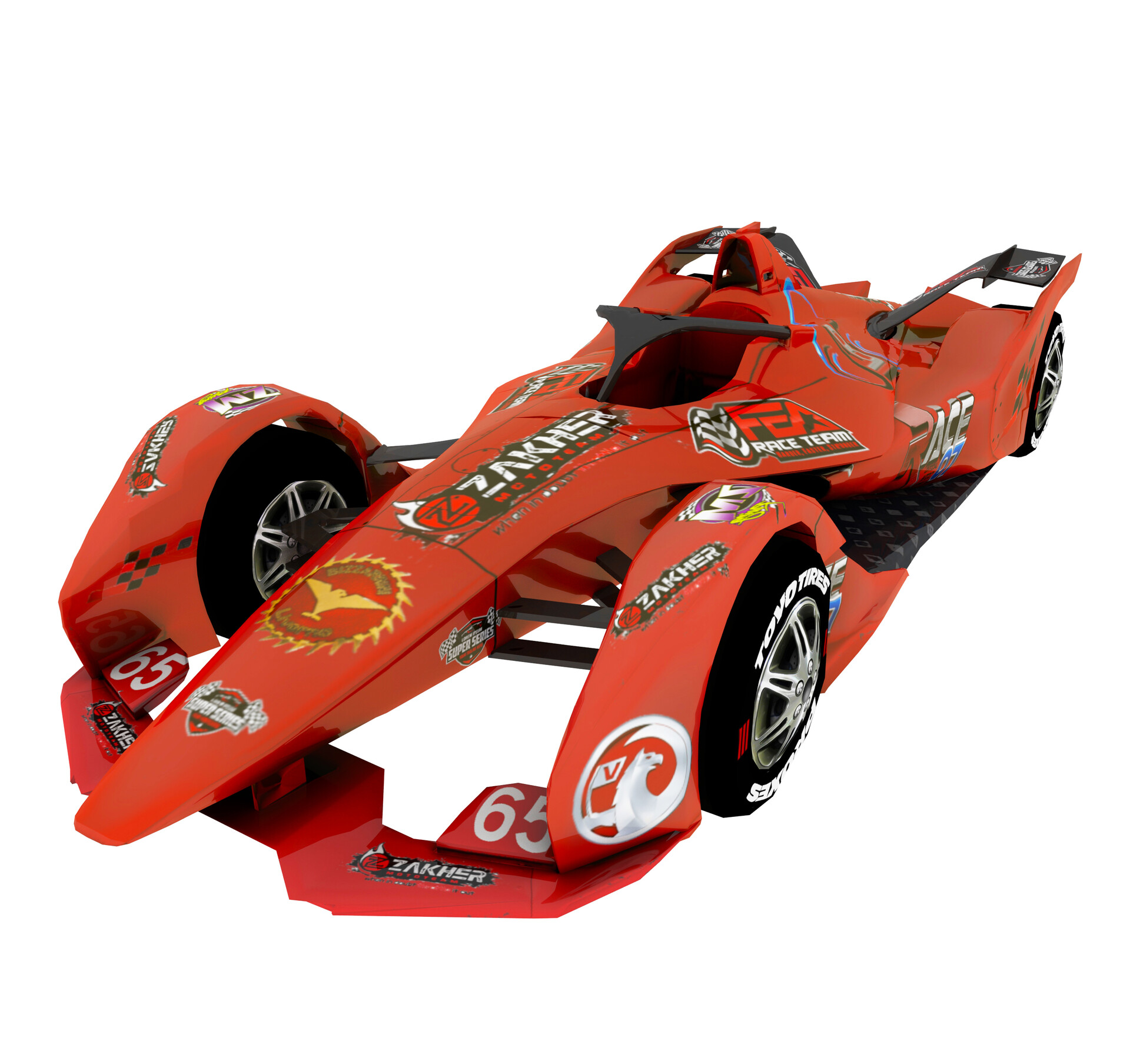 ArtStation - Mahindra Formula E Gen2