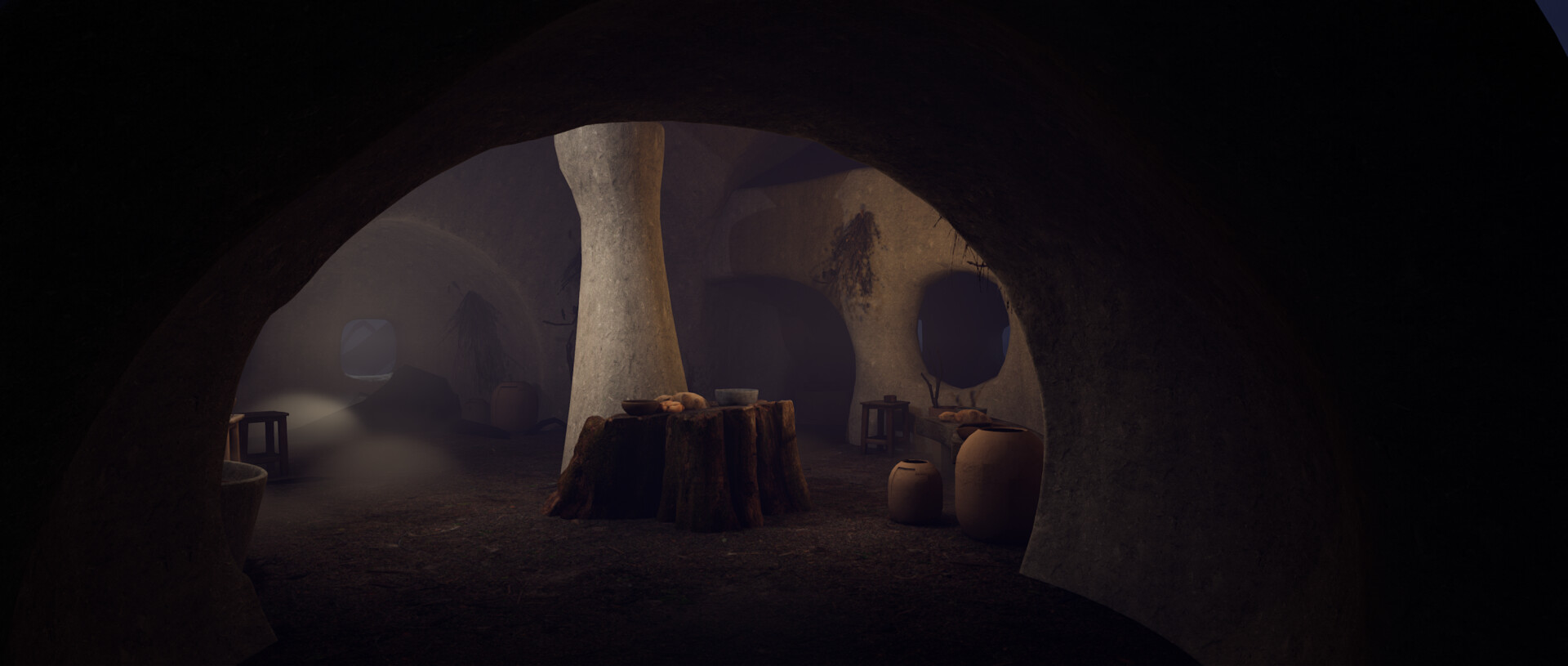 ArtStation - Yoda's Hut