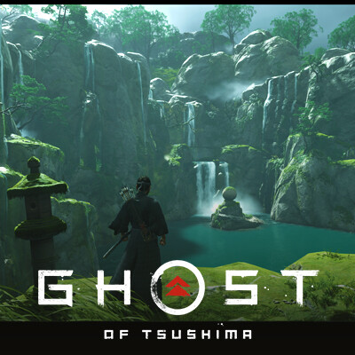 ArtStation - Ghost of Tsushima: Spring Falls Shrine