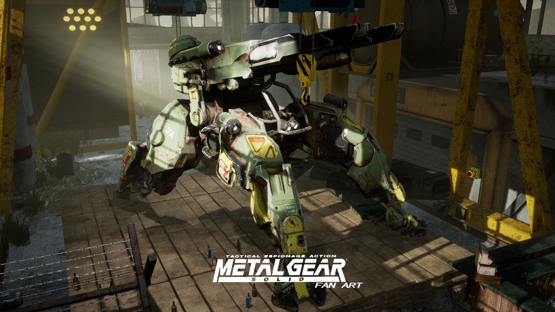 ArtStation - Walking tank