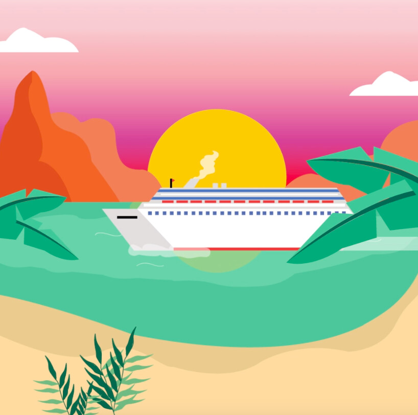 ArtStation - Cruise Ship Animation