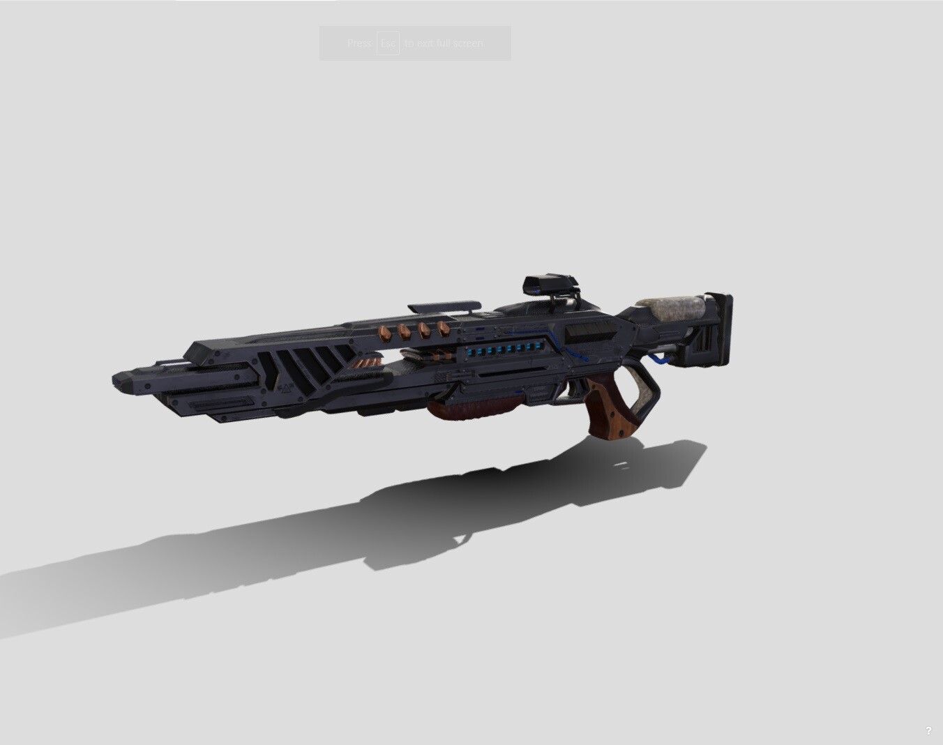 ArtStation - Plasma Rifle MK2