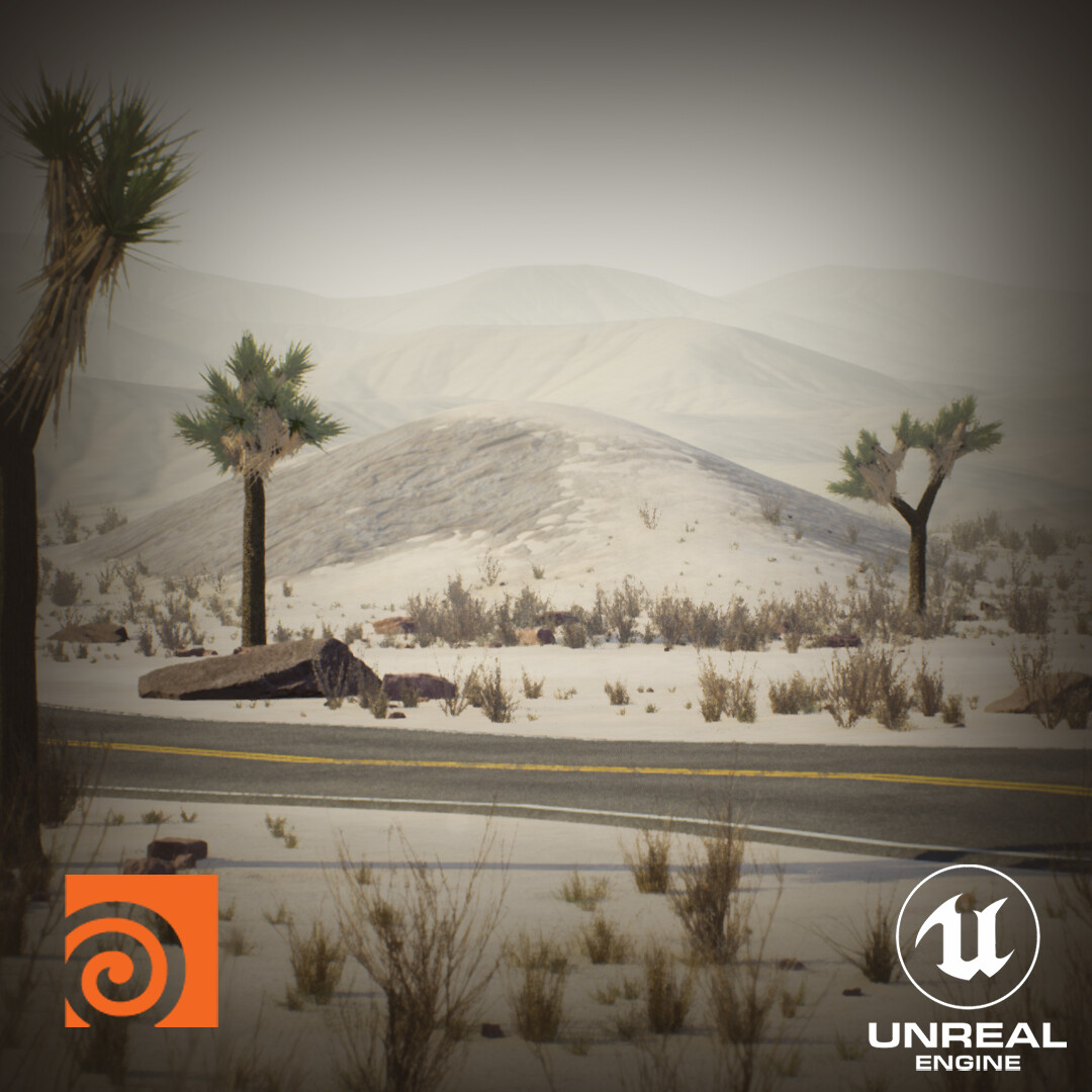 ArtStation - Procedural Desert Environment