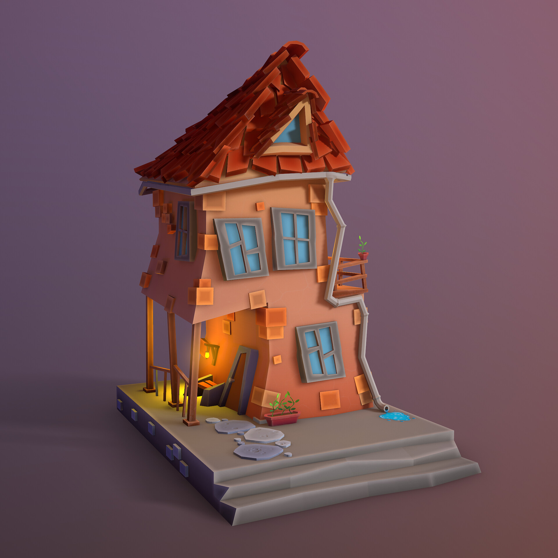ArtStation - Toon House
