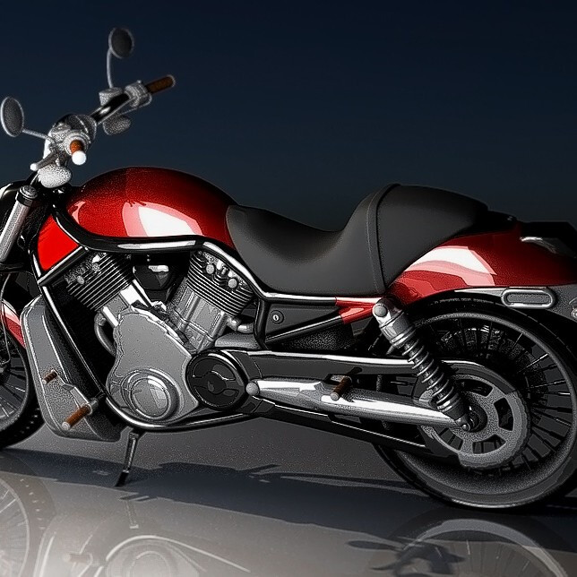 ArtStation - Bike renders