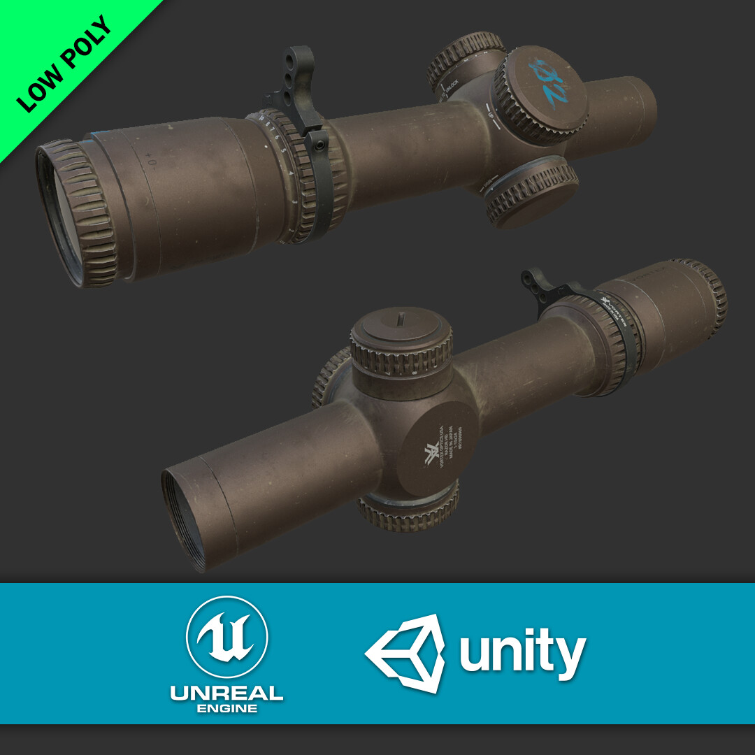 Warden_1 . - Vortex Razor HD Gen III 1-10 LPVO Low Poly