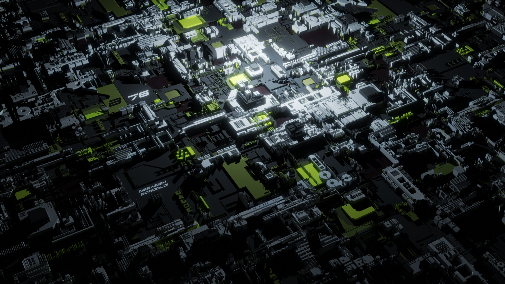 ArtStation - Sci-Fi Circuit Board