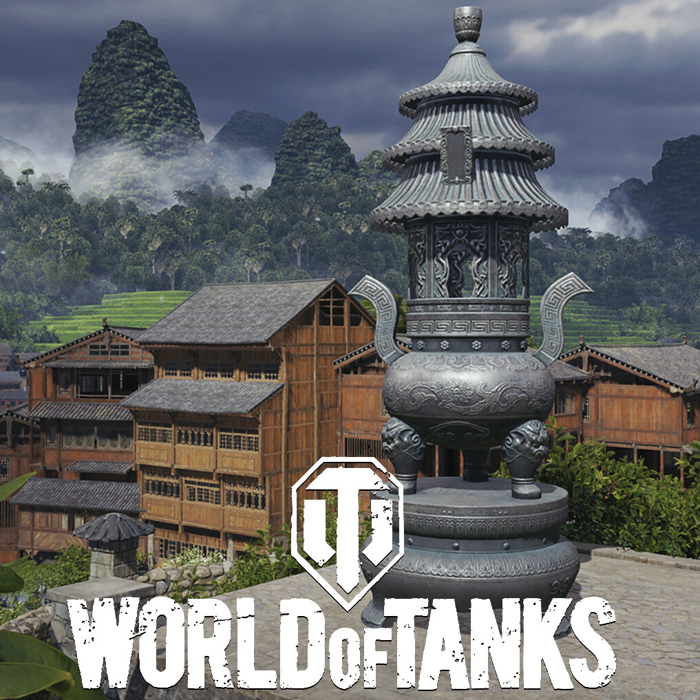 ArtStation - World of Tanks map for Asia