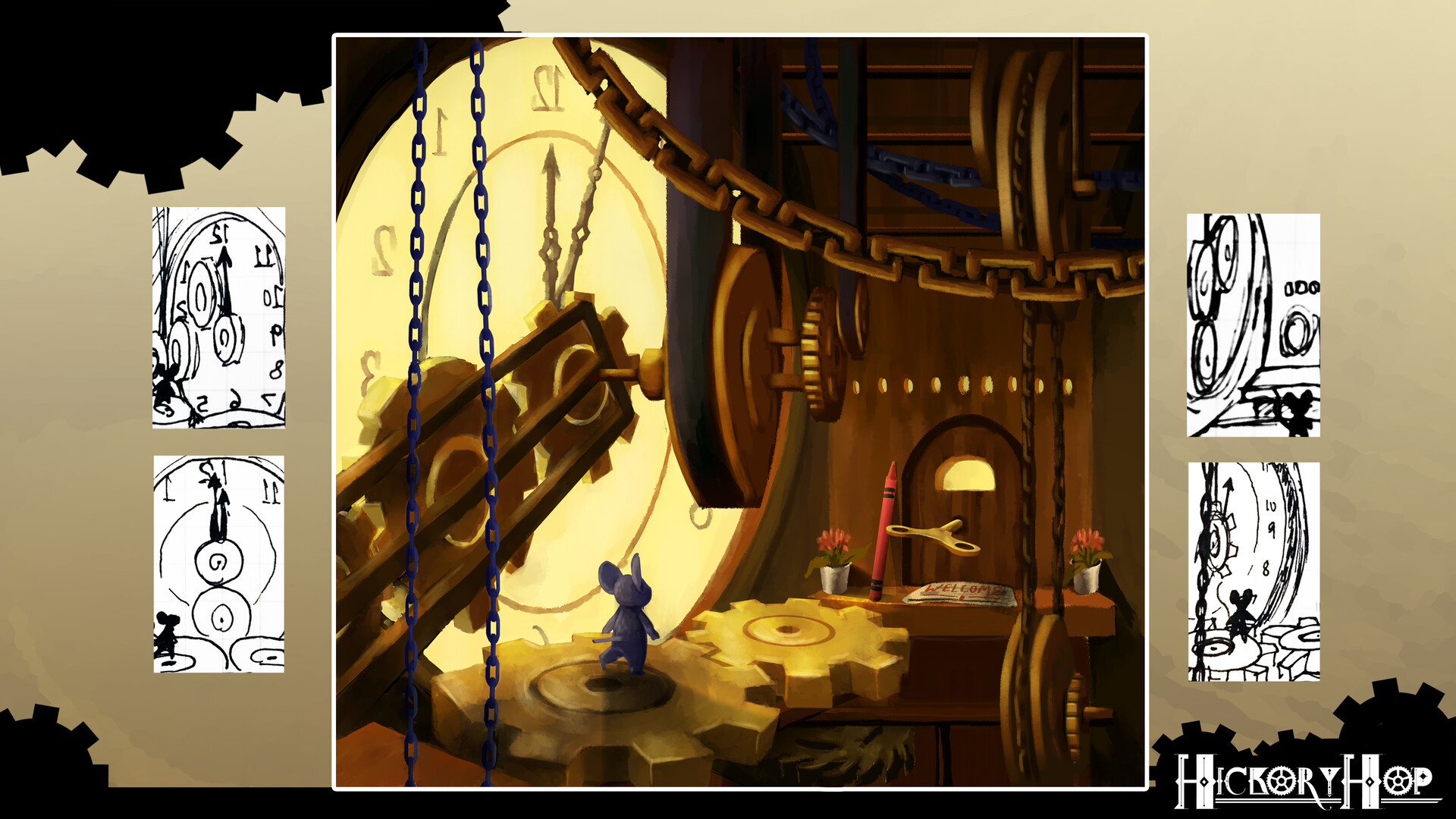 ArtStation - Hickory Hop Game Concept