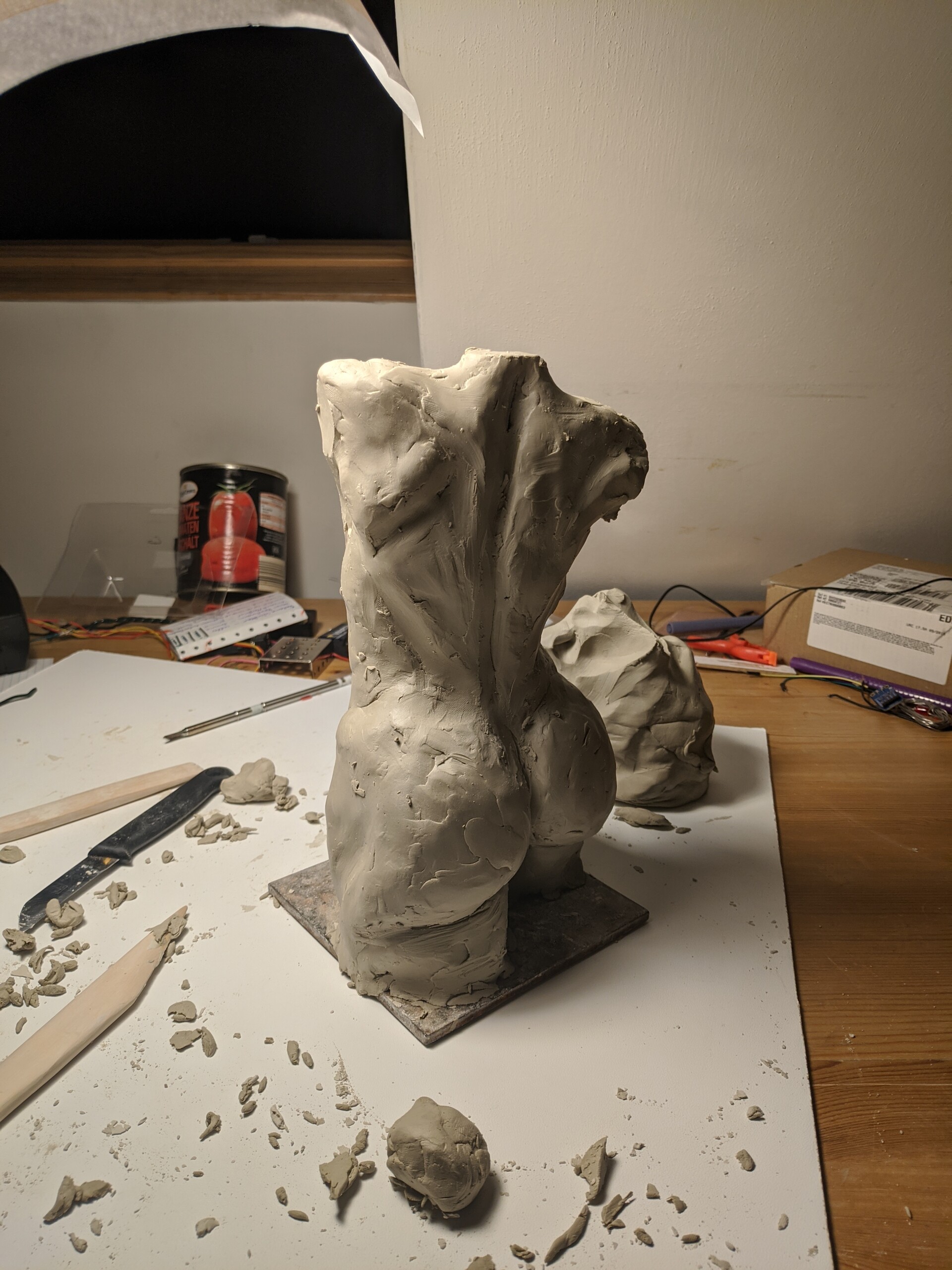 ArtStation - Clay torso