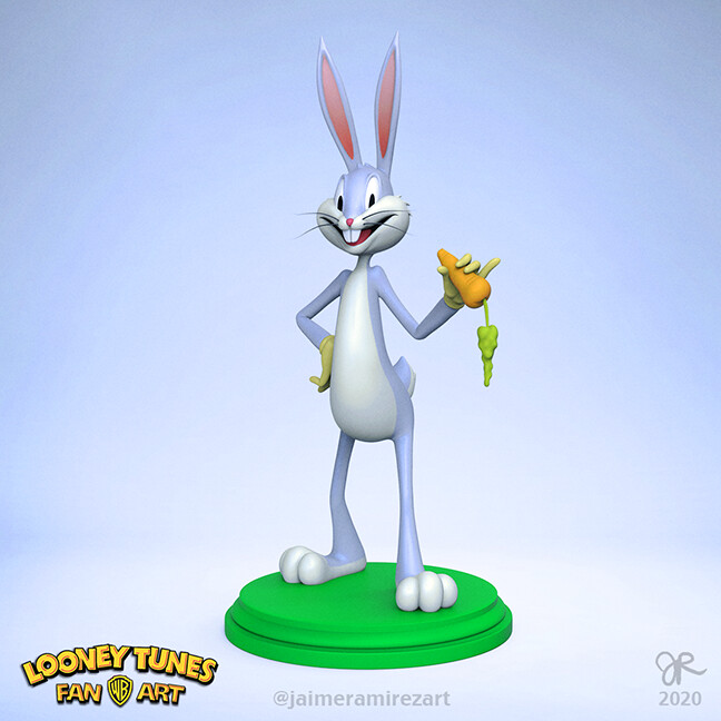ArtStation - Bugs Bunny 80th Anniversary Collectible Figure