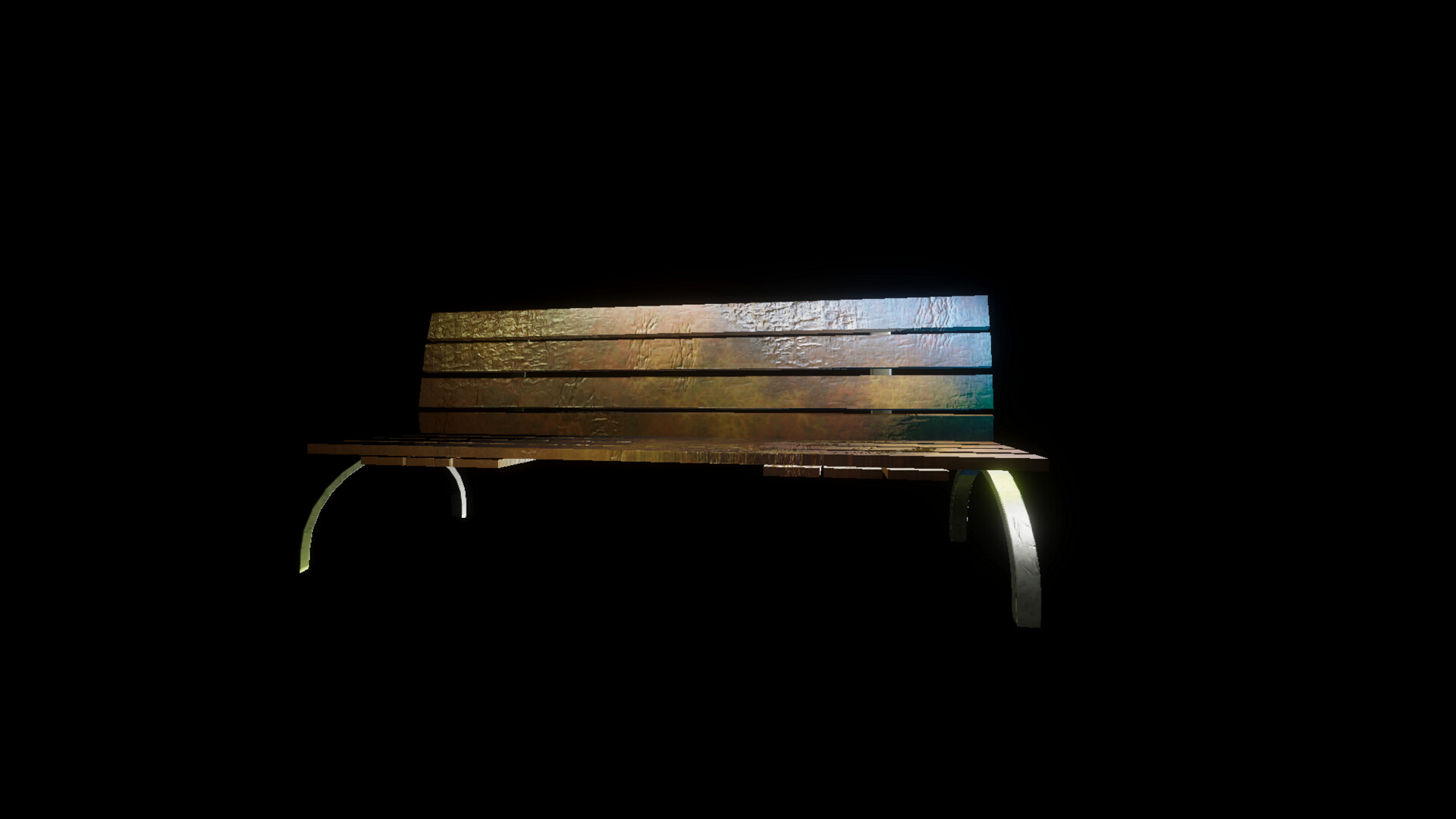 ArtStation - OTRWD- Bench- Video Game Asset